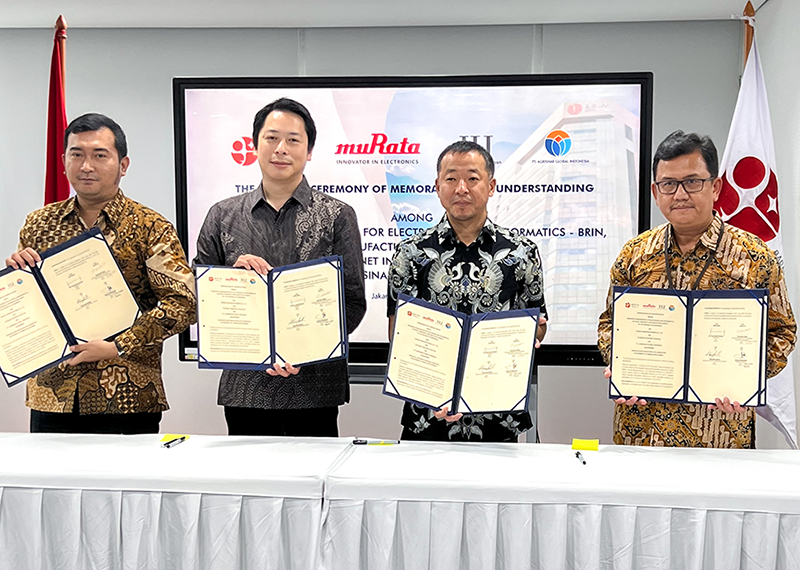IIJ Signs MoU with Murata Manufacturing Co., Ltd., and Indonesian Partners Including the ...
